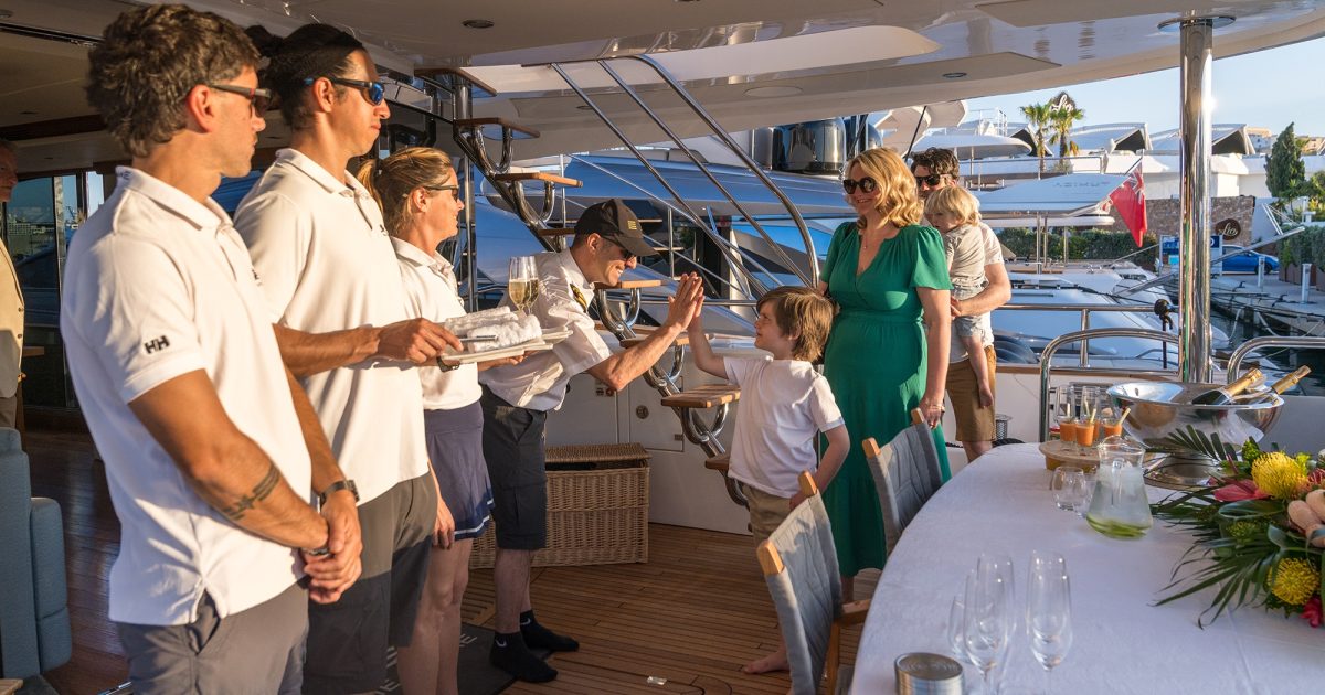Captain & Crew | PLAY THE GAME Super Yacht Charter
